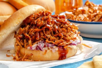 Easy Shredded BBQ Jackfruit | Live Eat Learn